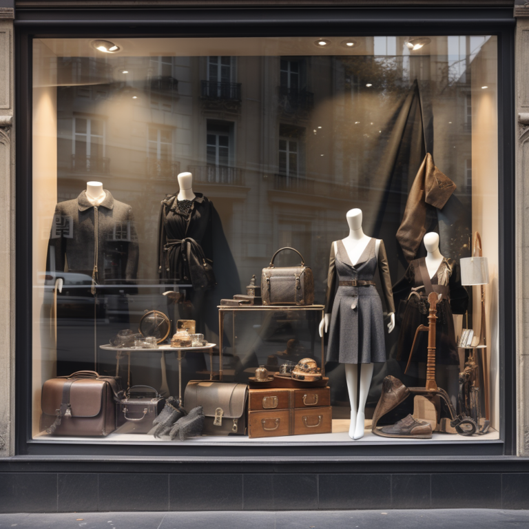 Pose de vitrine de magasin à Paris I Alumir